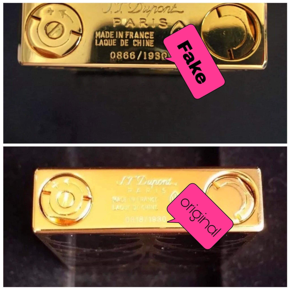 S.T. Dupont Lighter Authentication Guide (Including Images!) - Dupont Store